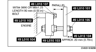 ENGINE MOUNTING/DISMOUNTING