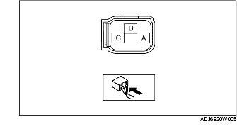 BRAKE FLUID PRESSURE SENSOR INSPECTION