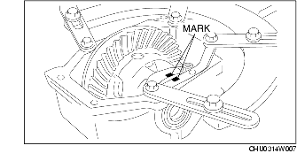 REAR DIFFERENTIAL DISASSEMBLY
